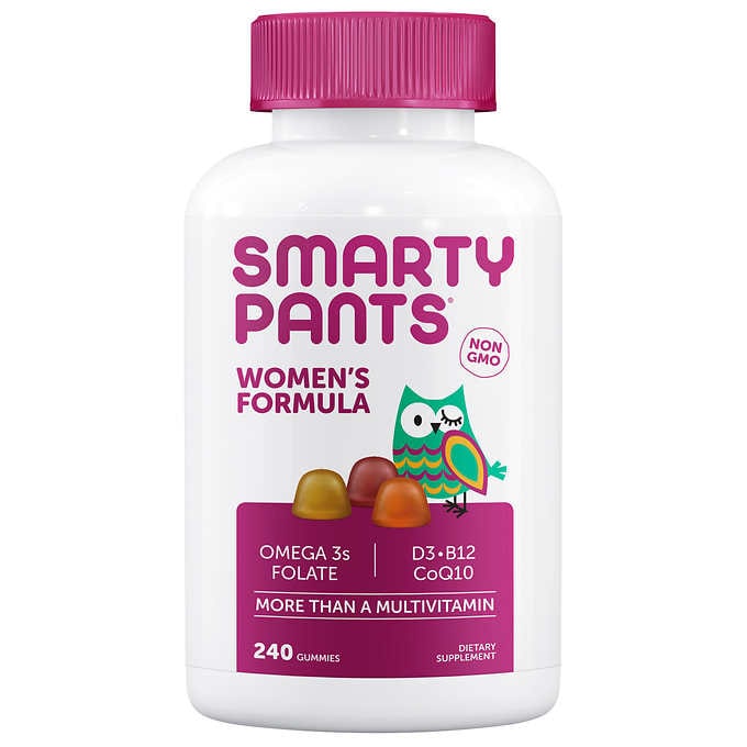 SmartyPants Women's Formula Multivitamin, 240 Adult Gummies SmartyPant ...